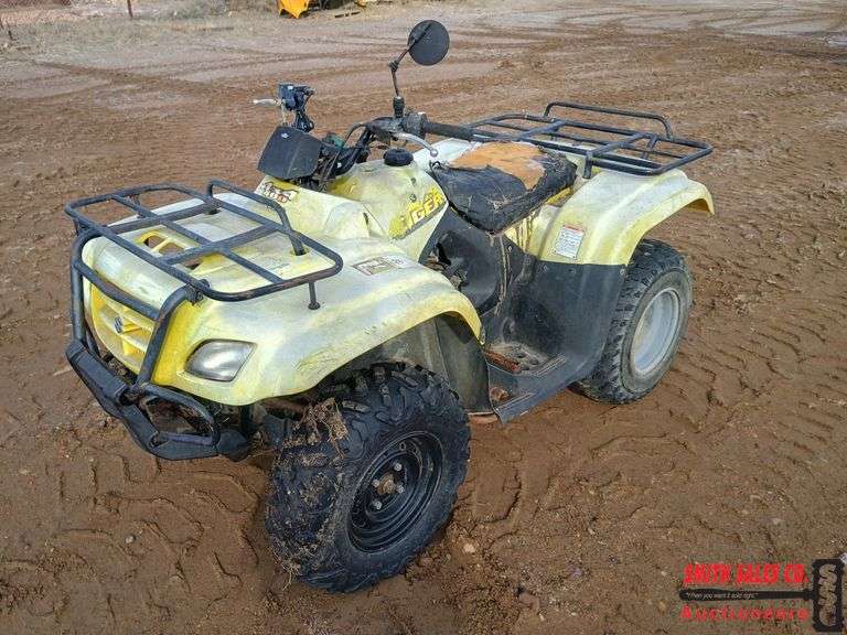2005 Suzuki Eiger Roadrunner 400 4-Wheeler - Smith Sales Auctioneers LLC
