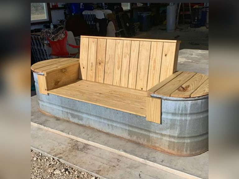 Midway FFA Water Trough Bench - StockShowAuctions.com