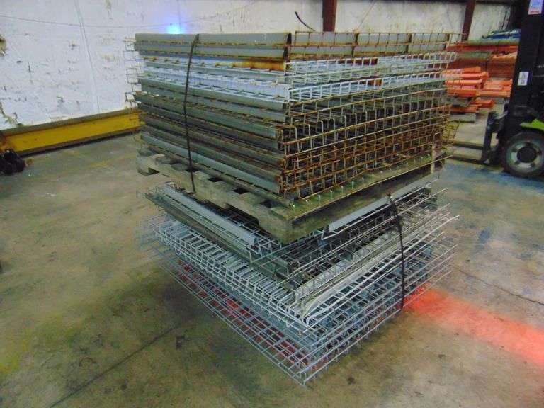 Lot Of Pallet Racking Wire Decks - Bright Star Real Estate Services