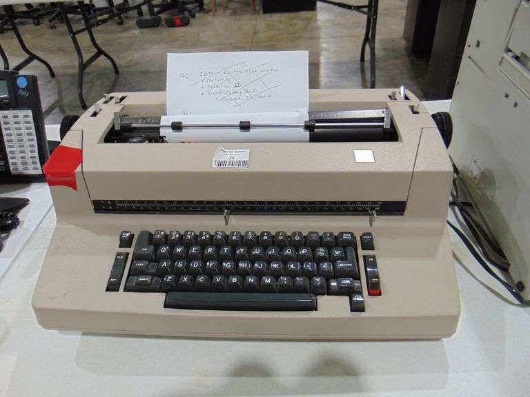 IBM Selectric II Typewriter - Bright Star Real Estate Services