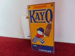 Kayo Chocolate Sign - Bright Star Real Estate Services
