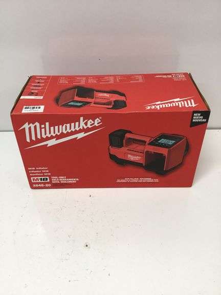 New! Milwaukee Portable Air Compressor - Bright Star Real Estate Services