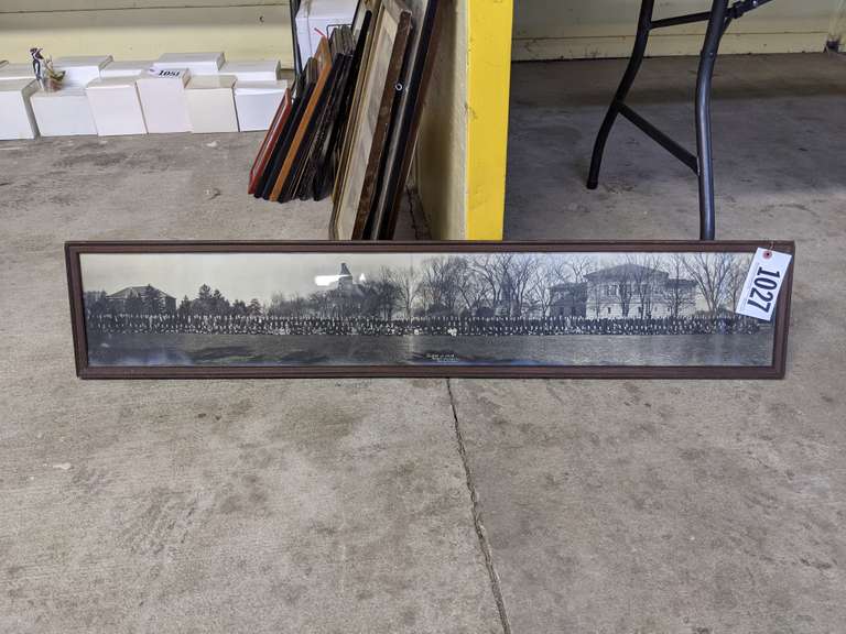 Purdue University Class of 1918 Panoramic Photo - South Auction