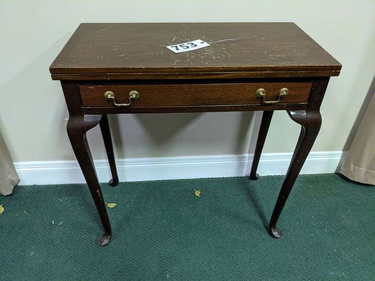 Small Flip Top Table. - South Auction