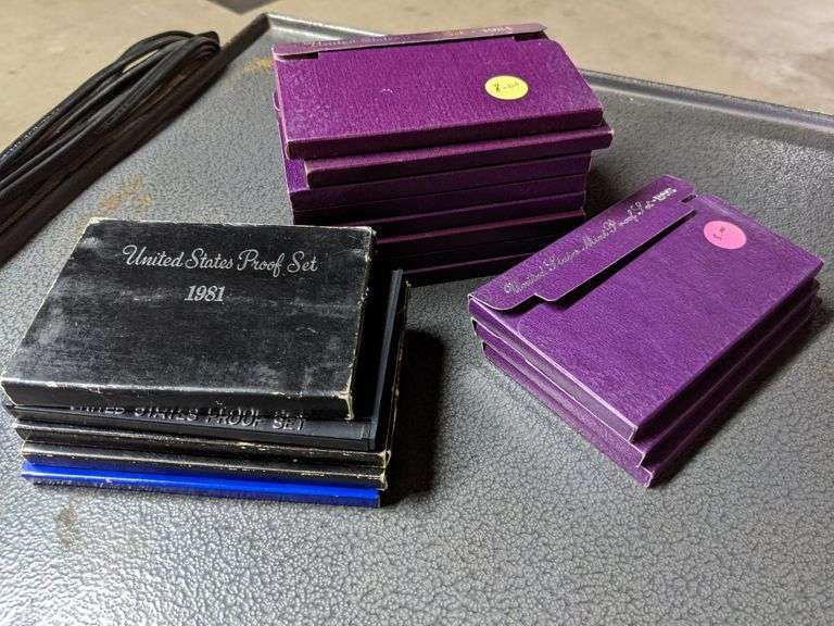 Bulk Lot of 16 US Proof Sets - South Auction