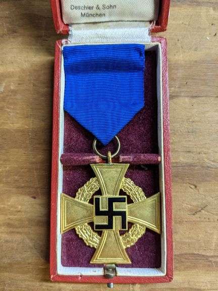WWII German 40 Year Faithful Service Cross - South Auction