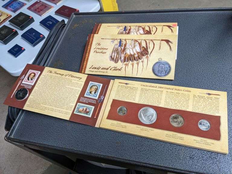 2004 Lewis and Clark coin and currency set - South Auction
