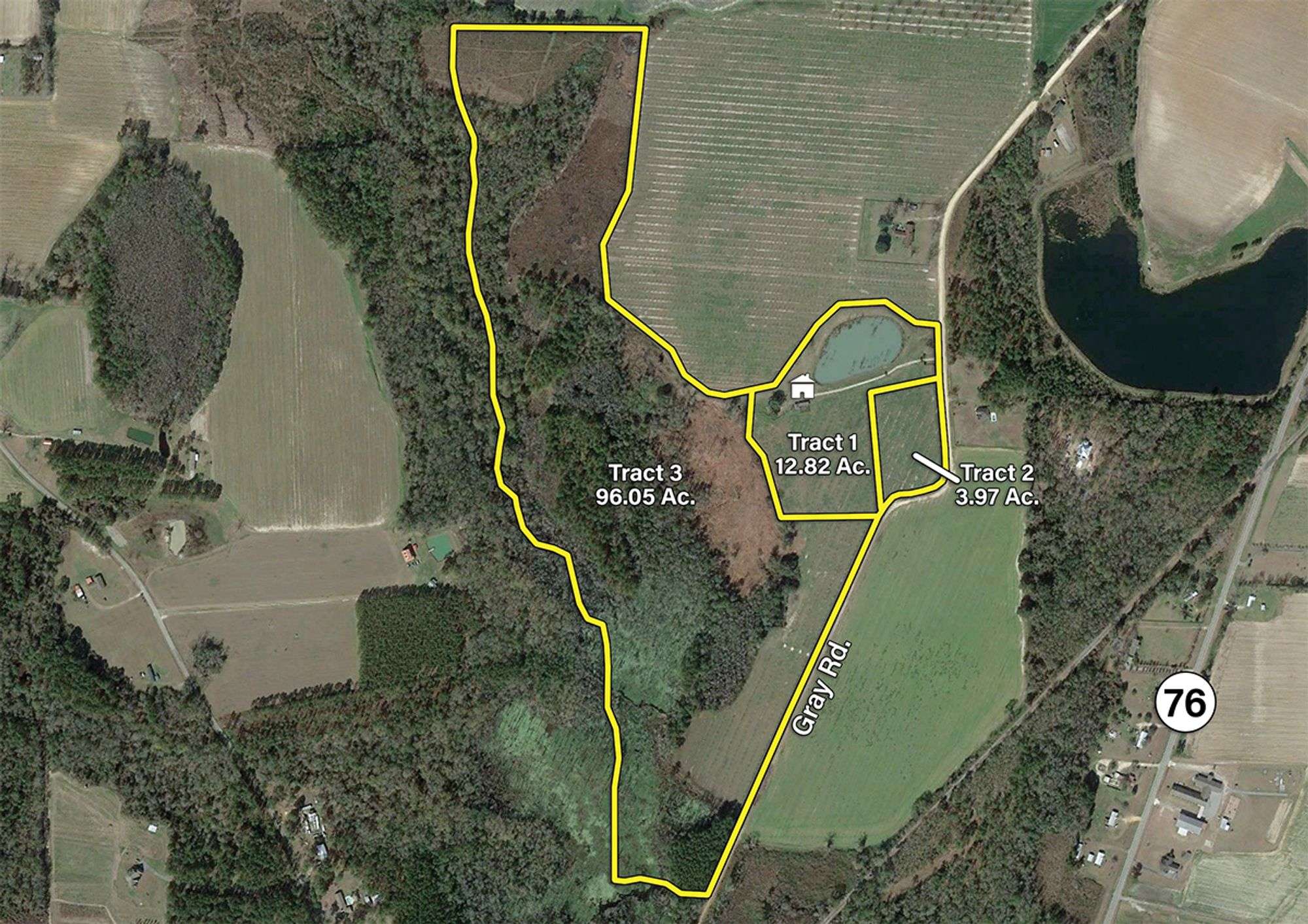 Homecoming Farm, 112 acres offered divided, Adel, GA - South Auction