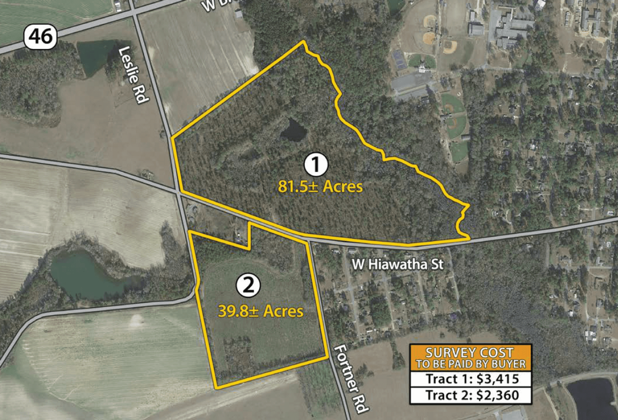 Prime Development Opportunity, 121 acres, Metter, GA - South Auction