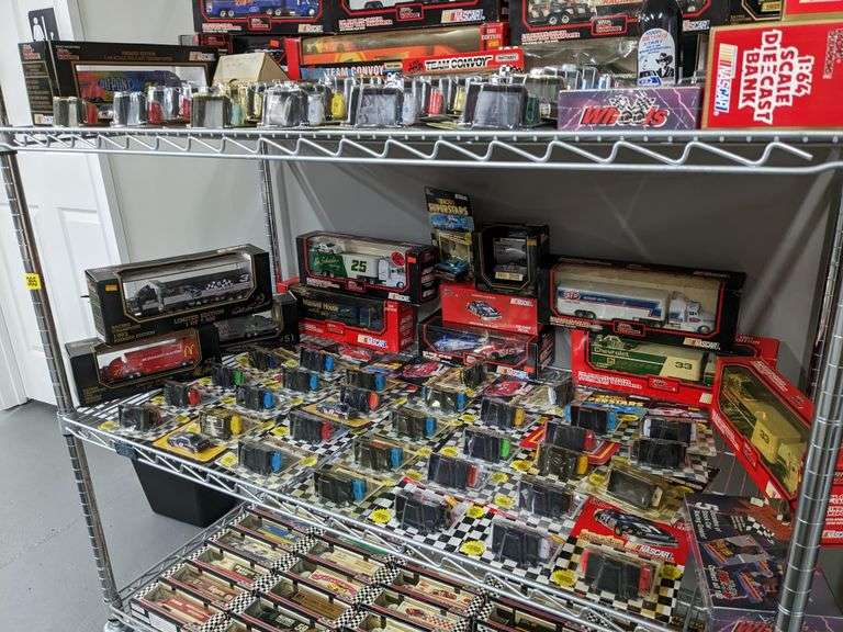 LARGE bulk lot of NASCAR collectibles - South Auction
