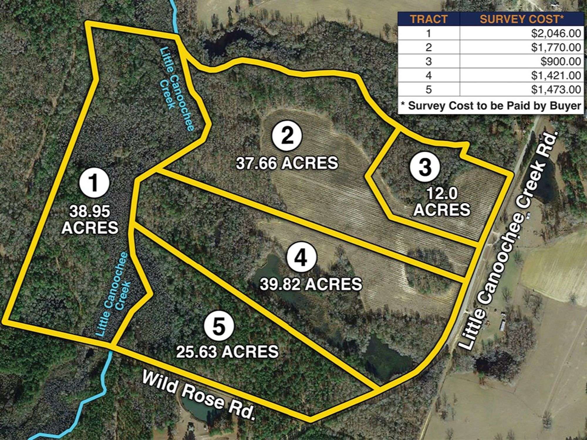 Little Canoochee Creek: 153 acres, Emanuel County, GA - South Auction