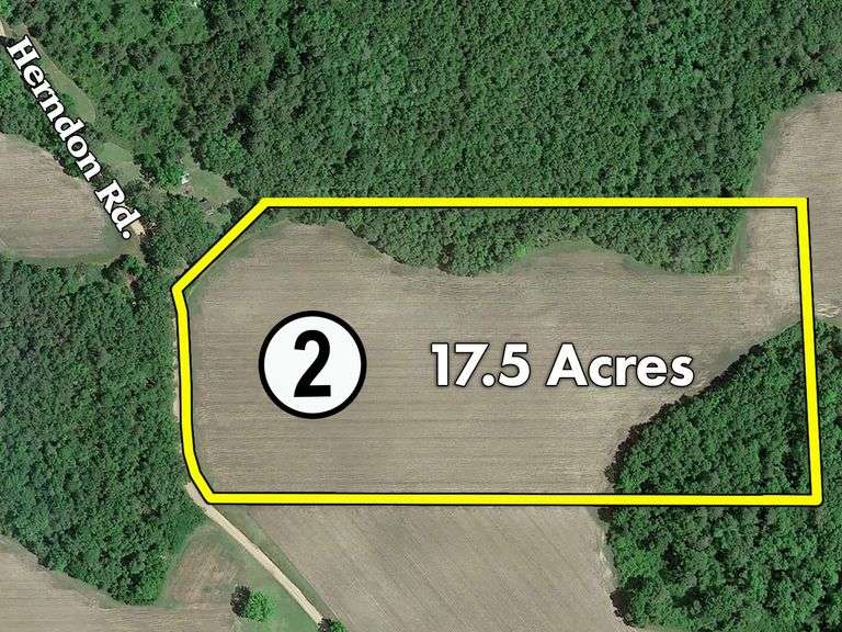 LOT 2 Hunters Corner, 17.5 acres, Brooks County, GA - South Auction