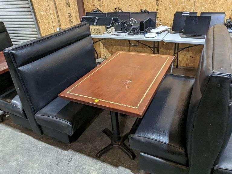 Commercial Restaurant Booth Table Set South Auction
