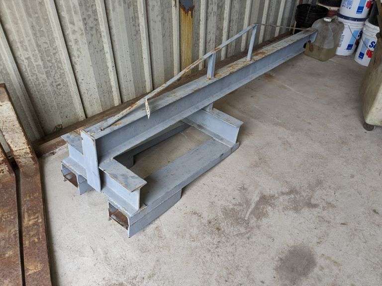 Forklift Boom - 8' long x 21" wide - shop made - South Auction