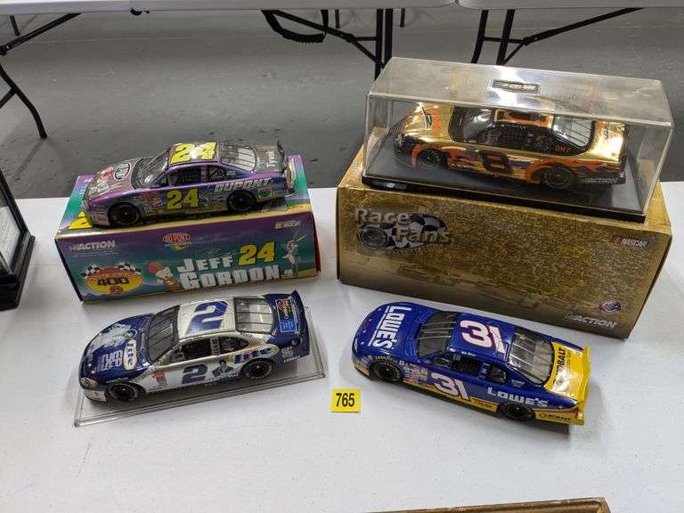 Lot of 4 x 2000s NASCAR die cast 1:24 scale - South Auction