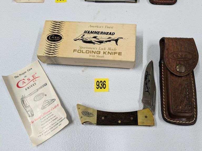 Vintage Case xx P159 LSSP Hammerhead kickback folding knife - South Auction