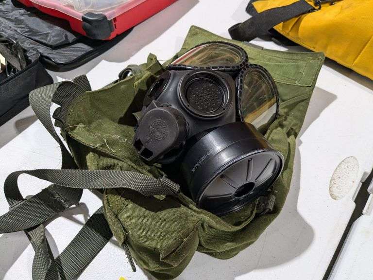 1980s Era Military Issue Gas Mask - South Auction