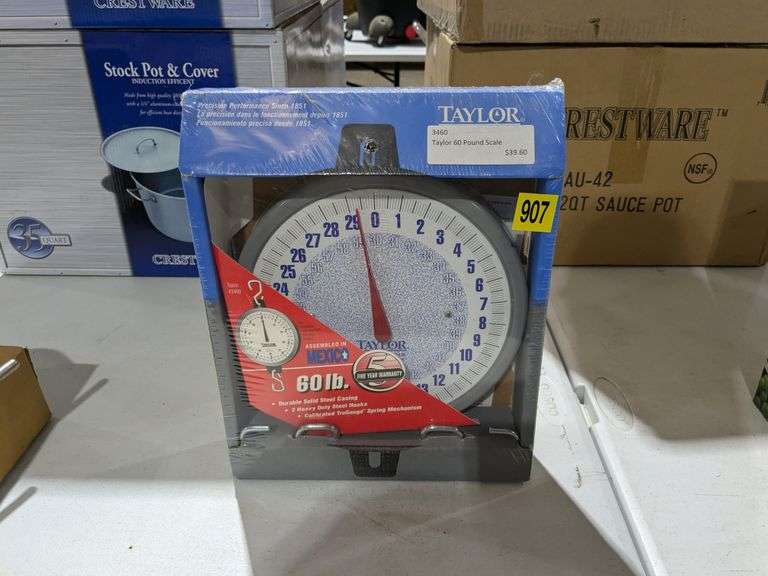 Taylor 60lb Hanging Utility Scale - South Auction
