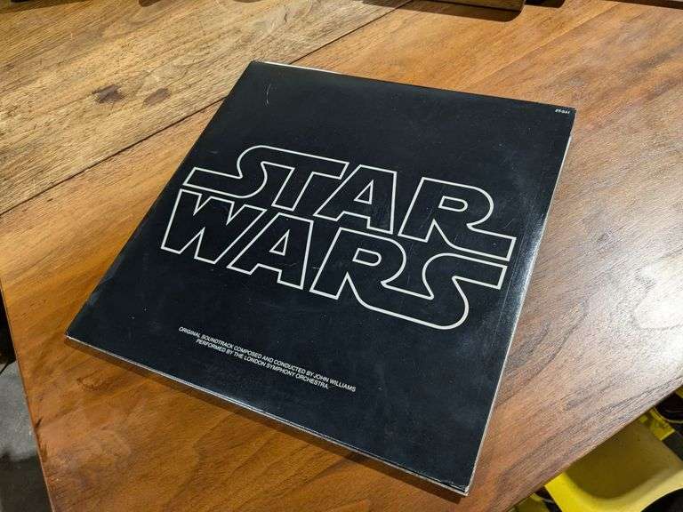 Original Star Wars LP Soundtrack with Poster - South Auction