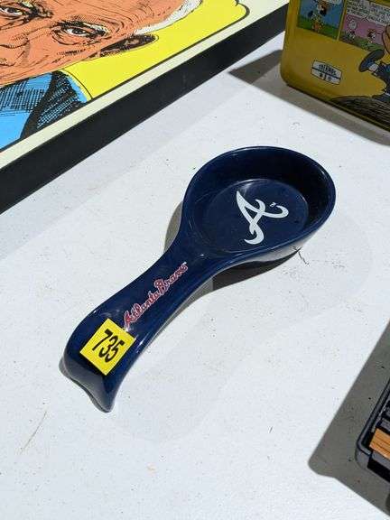 Atlanta Braves Kitchen Spoon Holder - South Auction
