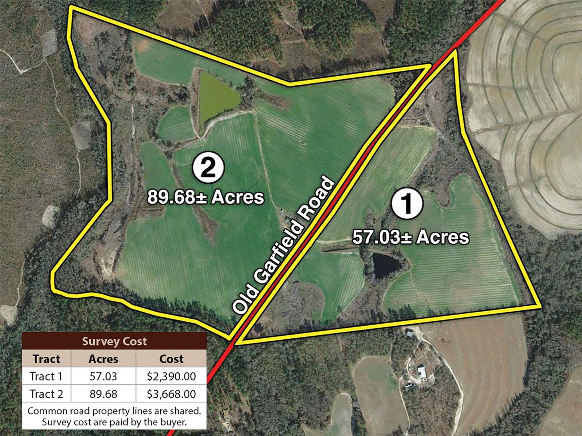 The Thrift Farm, 146+/- acres offered divided: Jenkins Co. GA - South ...
