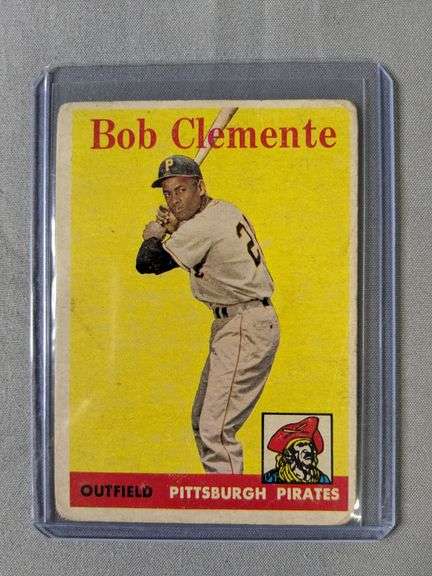 Roberto Clemente 1958 Topps #52 - South Auction