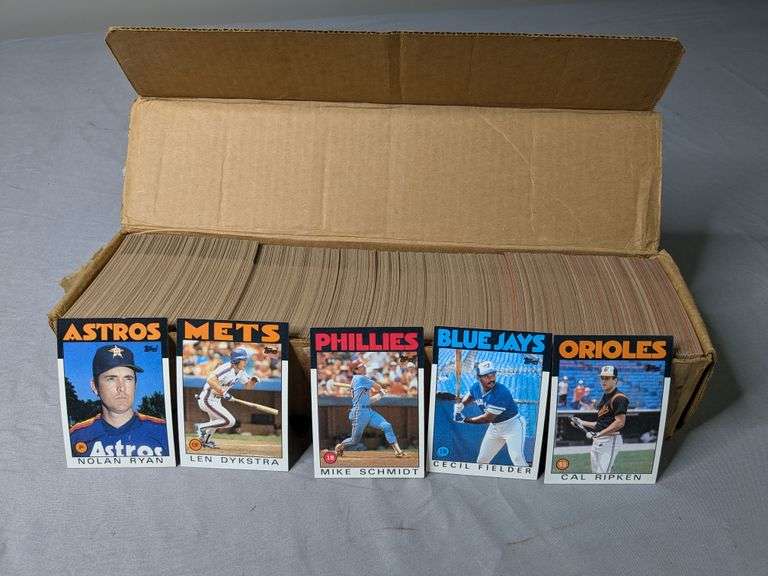 1986 Topps Baseball Complete Set - South Auction
