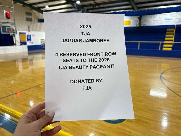 4 RESERVED FRONT ROW SEATS TO THE 2025 TJA BEAUTY PAGEANT - South Auction