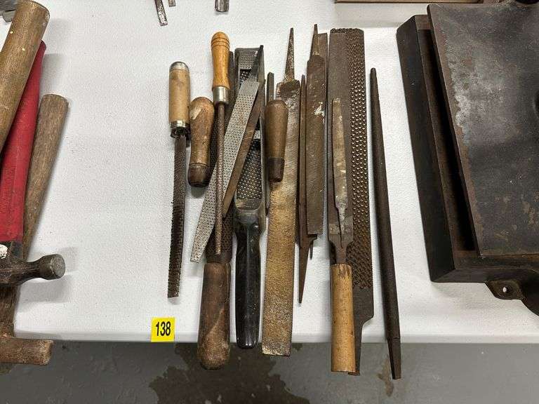 Assorted Files and Rasps - South Auction