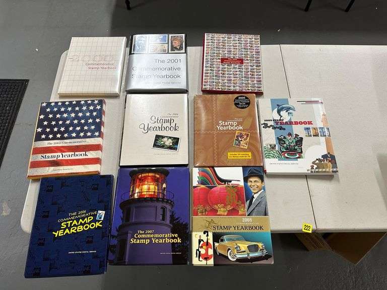 Assorted United States Commemorative Stamp Yearbooks, 2000-2009 - South ...