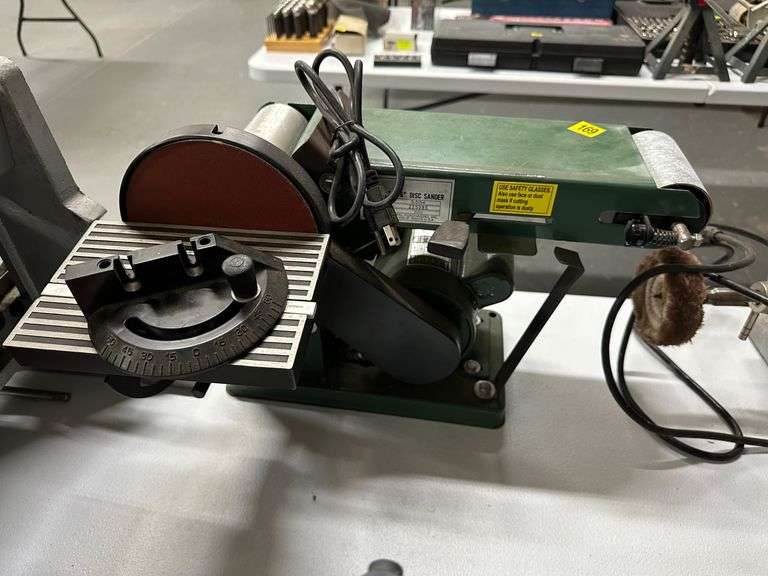 4-Inch Belt and 6-Inch Disc Sander, Model S-5154 - South Auction