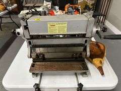 12-Inch Shear Press Brake, Order No. 2800-0405, 20-Gauge Capacity ...