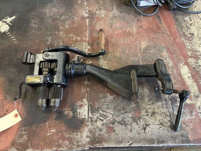 Peck, Stow & Wilcox Co. Bench-Mounted Rotary Crimper - South Auction