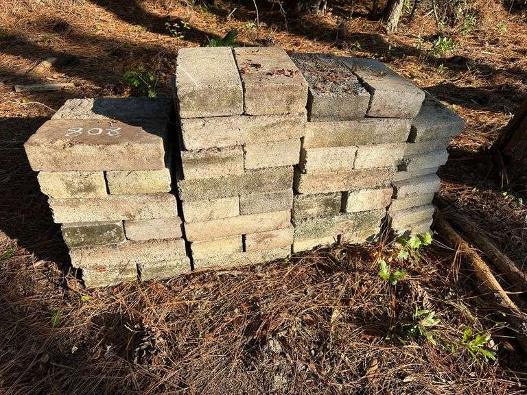 Stack of Concrete Landscaping Blocks - South Auction