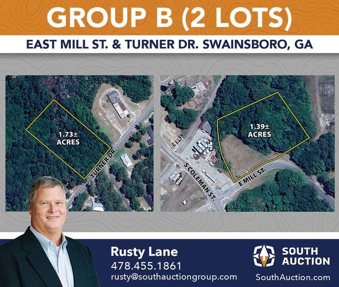 City of Swainsboro Real Estate Liquidation - South Auction