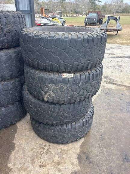 BFGoodrich 37 x 13.50 R18 Tires, Set of Four - South Auction