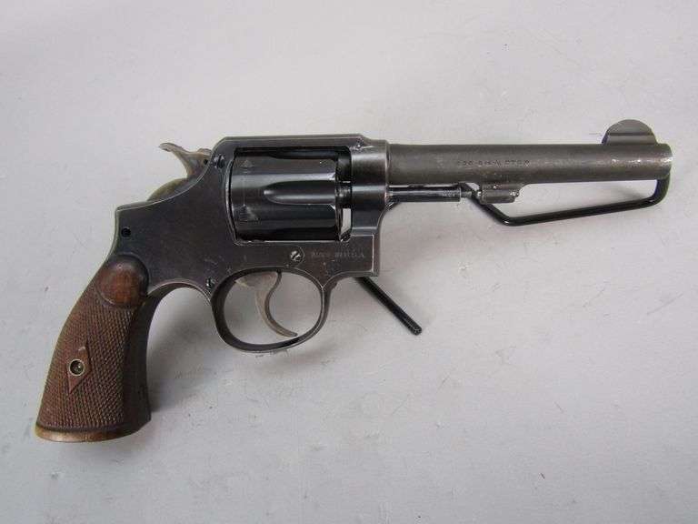 handgun: S&W Model Military & Police K Frame Revolver .38 S&W 6 Shot 5 ...