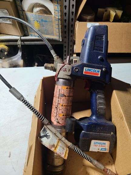 Lincoln electric grease gun - T&S Auction Service