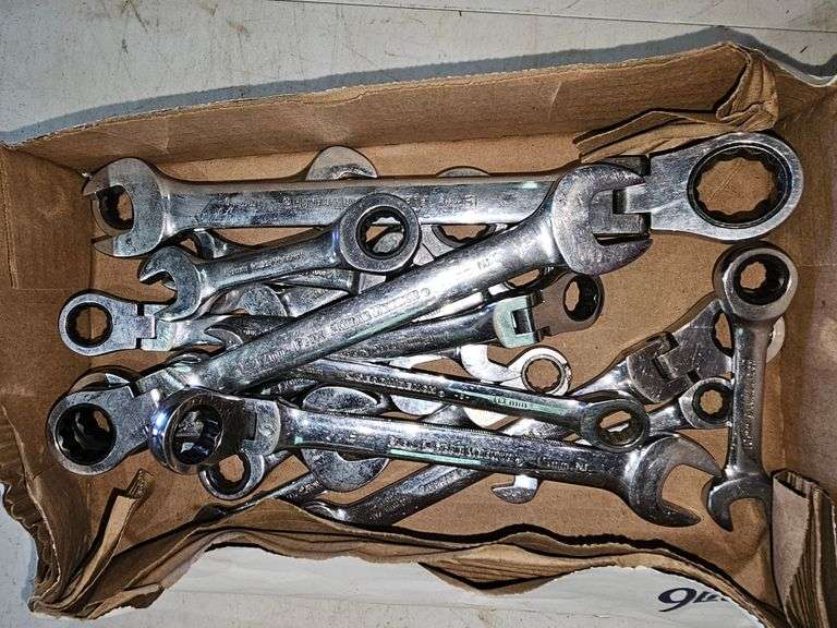 Flex head and gear wrenches - T&S Auction Service