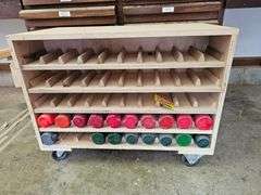 Rolling Paint Cart - T&S Auction Service