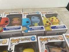 12 Pokémon, number 353, 453, 555, 504, 553, 580, 581, 629, 779, 781 ...