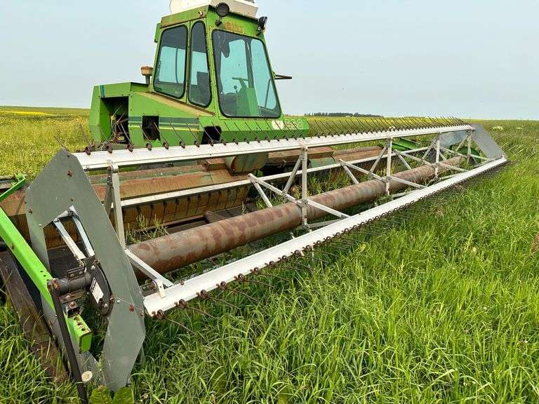 OFFSITE BEATTY: 1982 CJ 550 Swather - Taylors Auctioneers Ltd