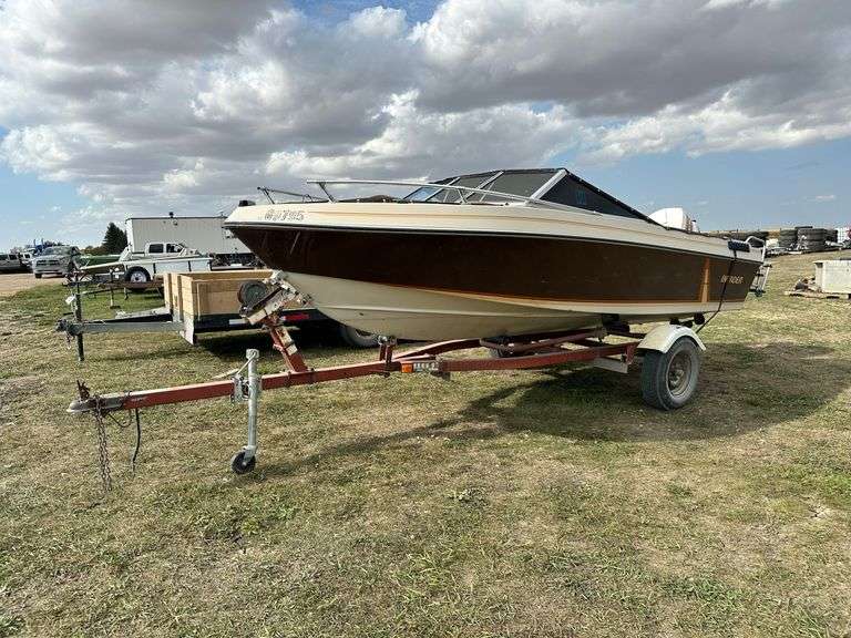 1981 16.5ft Invader w/ 140hp Johnson - Taylors Auctioneers Ltd