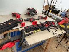 Hardly used benchmark 20 V cordless tool set comes with impact ...