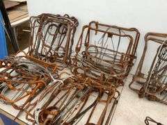 10 of 10" Conibear traps, 2 of 6" Conibear traps, and 4 shop made ...