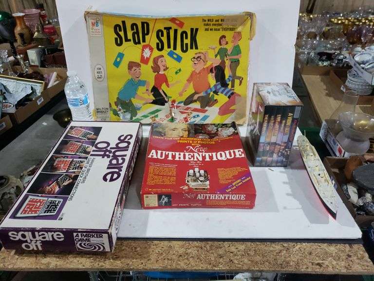 Board Games (Slap Stick And Square Off), The James Bond DVD Collection ...