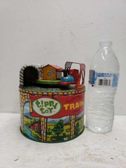 Vintage Tippy Toy Train - Trice Auctions