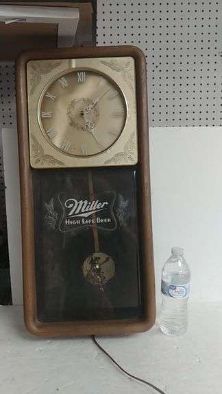 Miller Beer Clock - Trice Auctions