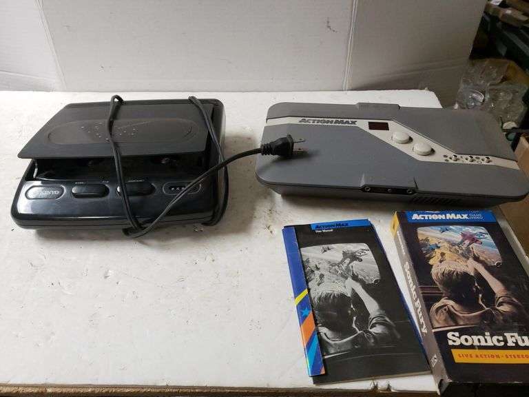 Kongo VHS Tape Reindeer, Actionmax Game Console, Sonic Fury Game ...