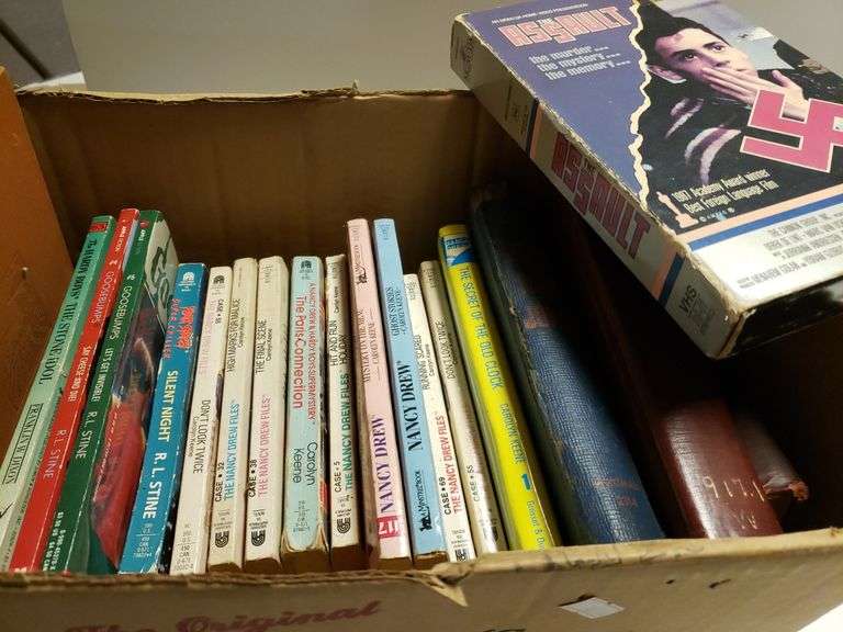 Assorted Books & VHS Tape - Trice Auctions